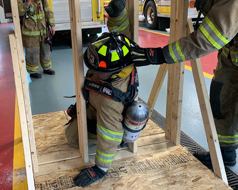 Saturday SCBA Training - Guilderland Fire Department